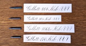 Which calligraphy nib should I choose? - thecalligraphybox.com